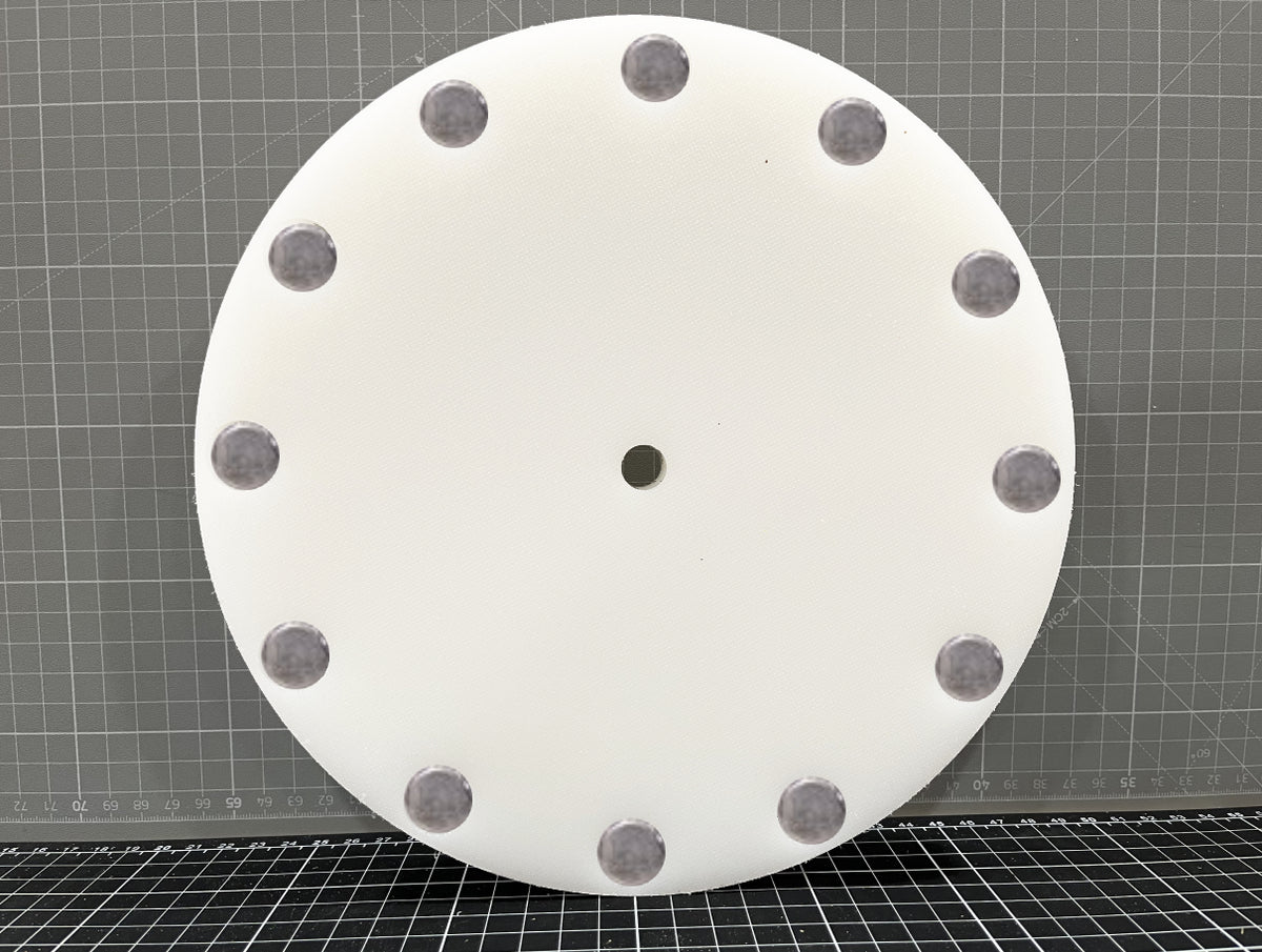 DIY Rotor 9.5" Diameter | 12 Holes for 3/4" Magnets – Mind Of Tesla LLC